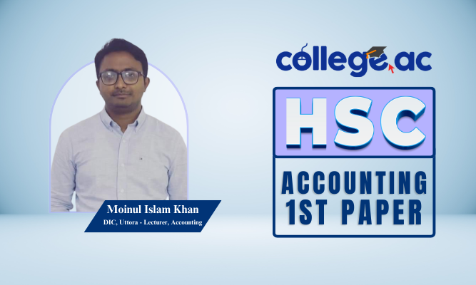 Hsc Accounting 1st Paper College Ac Best Learning Platform